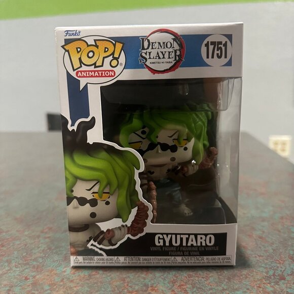 Funko | Toys | Funko Pop Anime Demon Slayer Gyutaro Figure 751 | Poshmark
